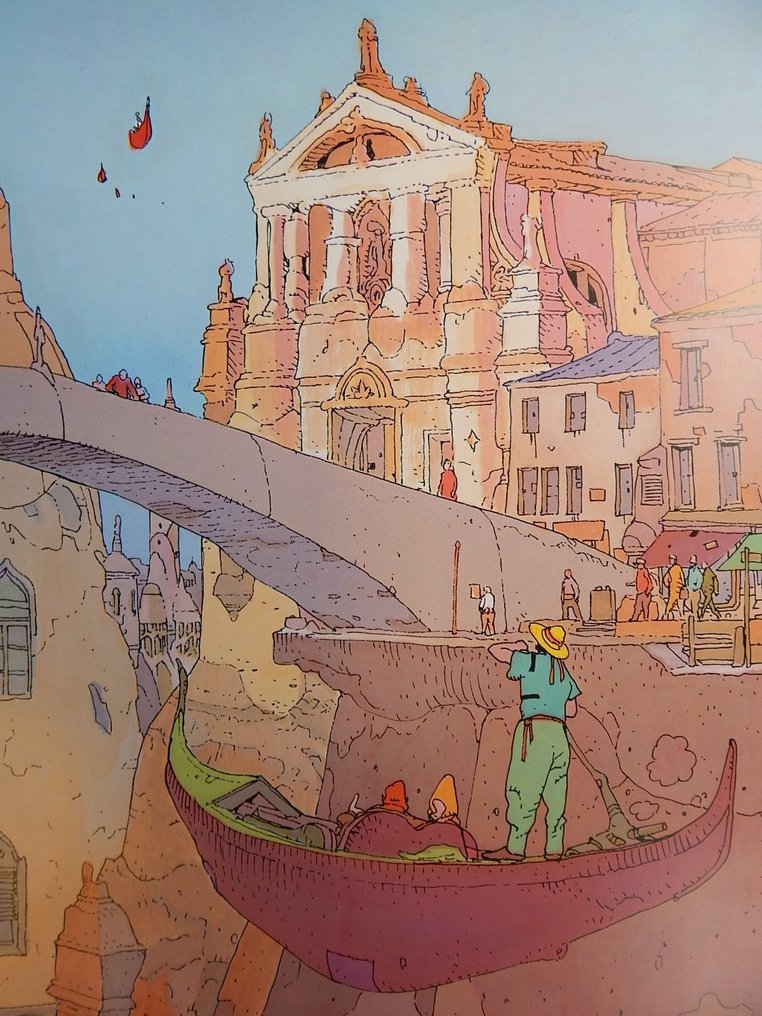Moebius - 1 Offset Print - Venise céleste - 1983 - Catawiki