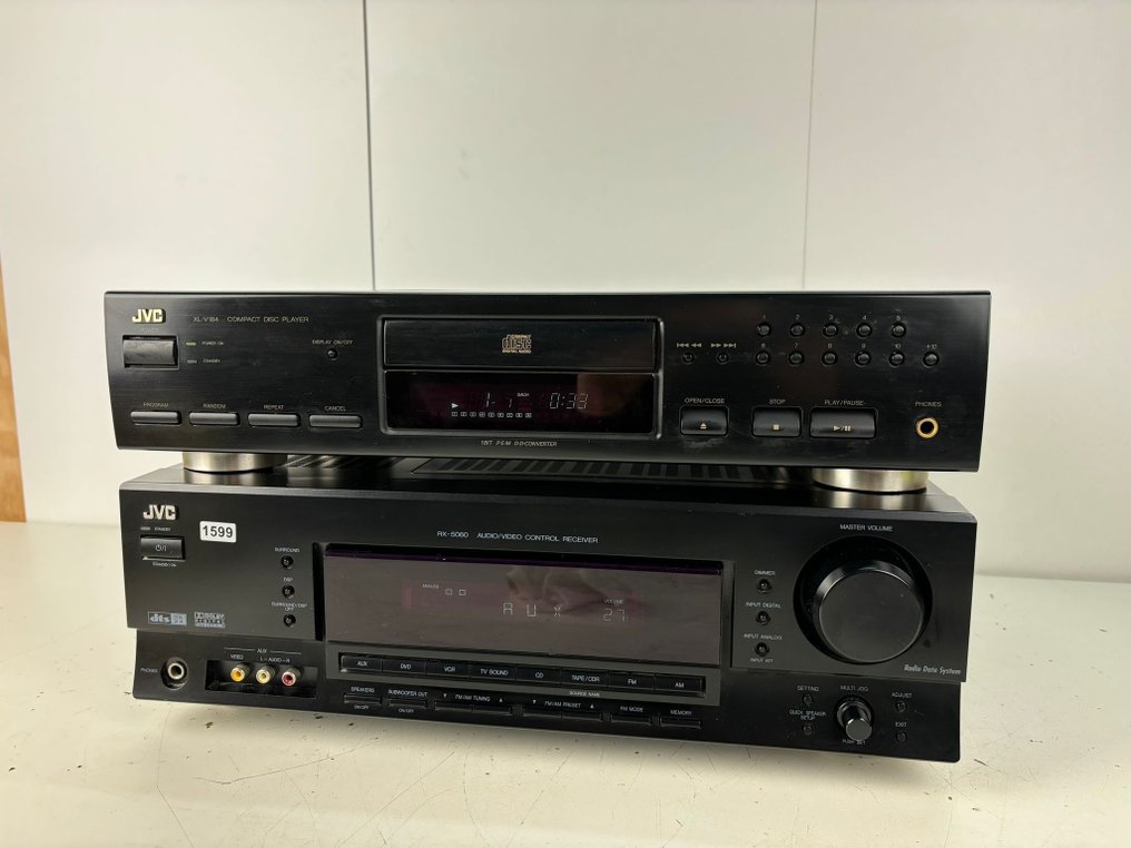 JVC - RX-5060 + XL-V184 Stereo set - Catawiki