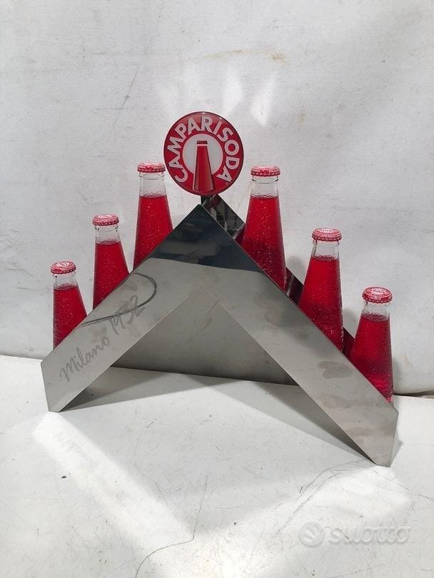 Espositore Campari Soda Milano 1932 - Advertising sign (1) - Iron sheet ...