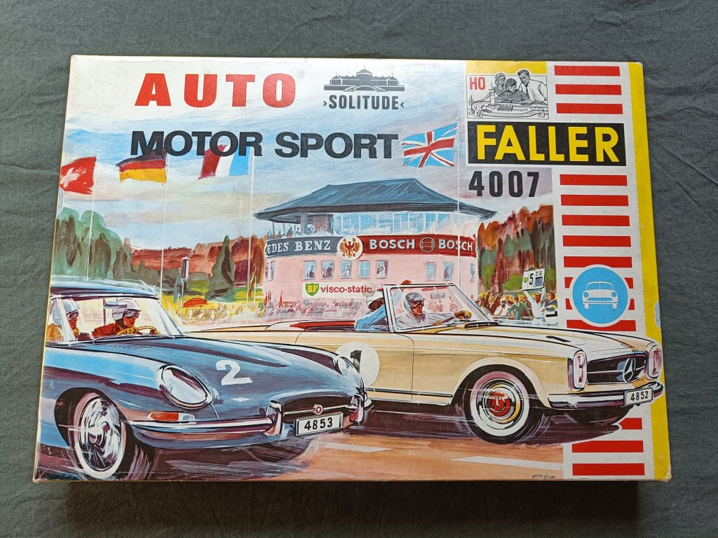 Faller ams - Toy Racebaan Solitude set 4007 - 1960-1970 - Germany ...