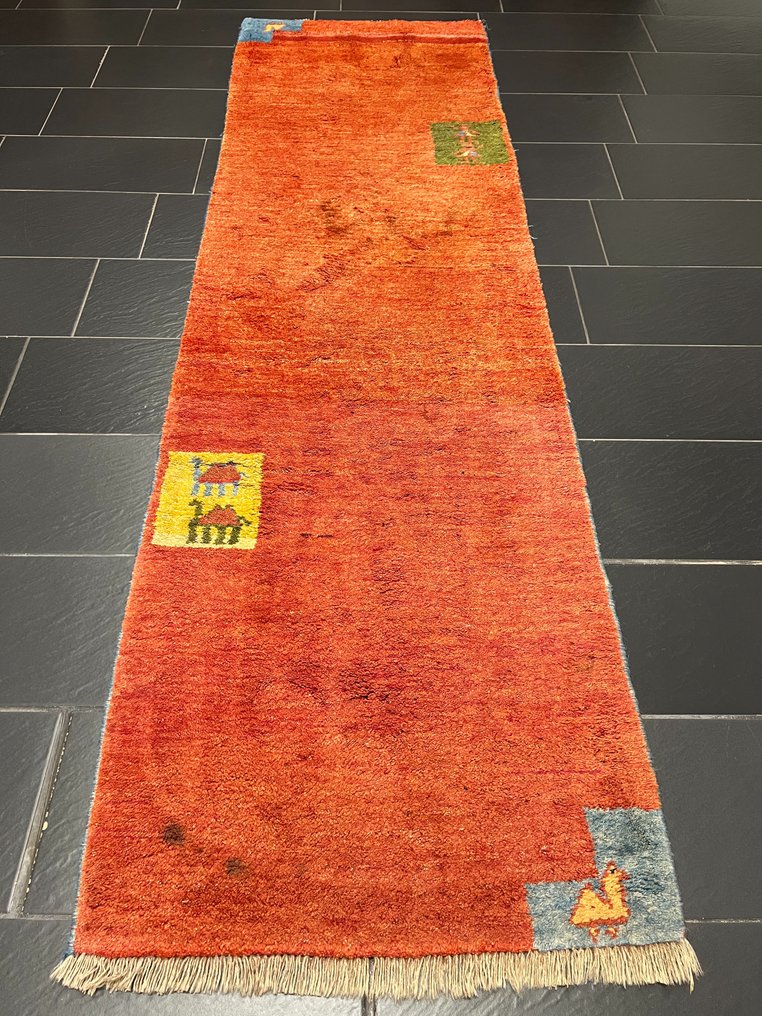 Gabbeh - Teppich - 300 cm - 88 cm - Catawiki