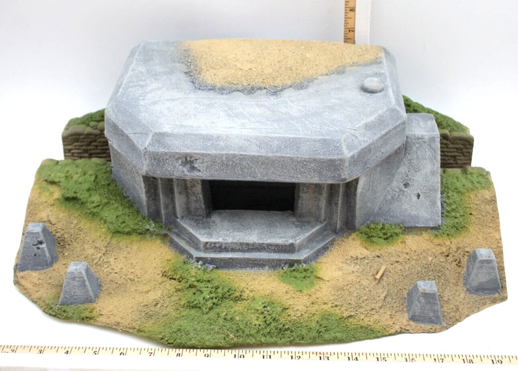 Verlinden - Toy WWII Pill Box Bunker Europe Battle Army Scene Foam Pro ...