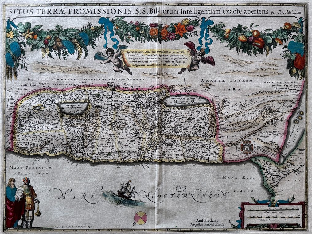 Europa, Mappa - Mappa della Terra Promessa con il Lago di Tiberiade e ... Europa, Mappa - Mappa della Terra Promessa con il Lago di Tiberiade e ...